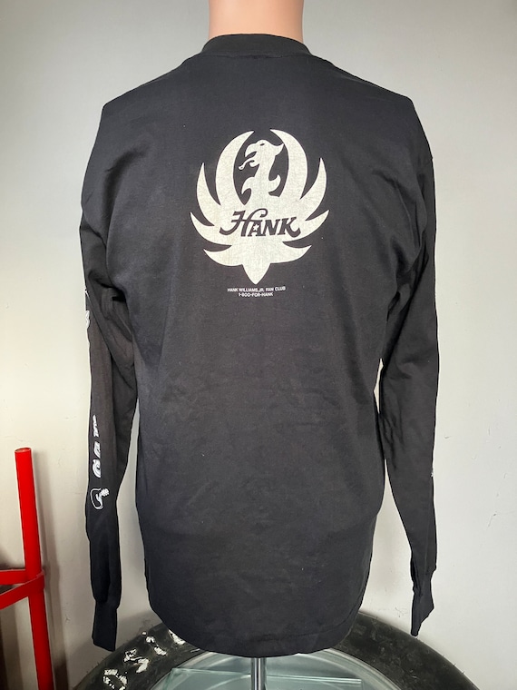 Hank Williams Jr. Bocephus Fan Club Longsleeve T-Shir… - Gem