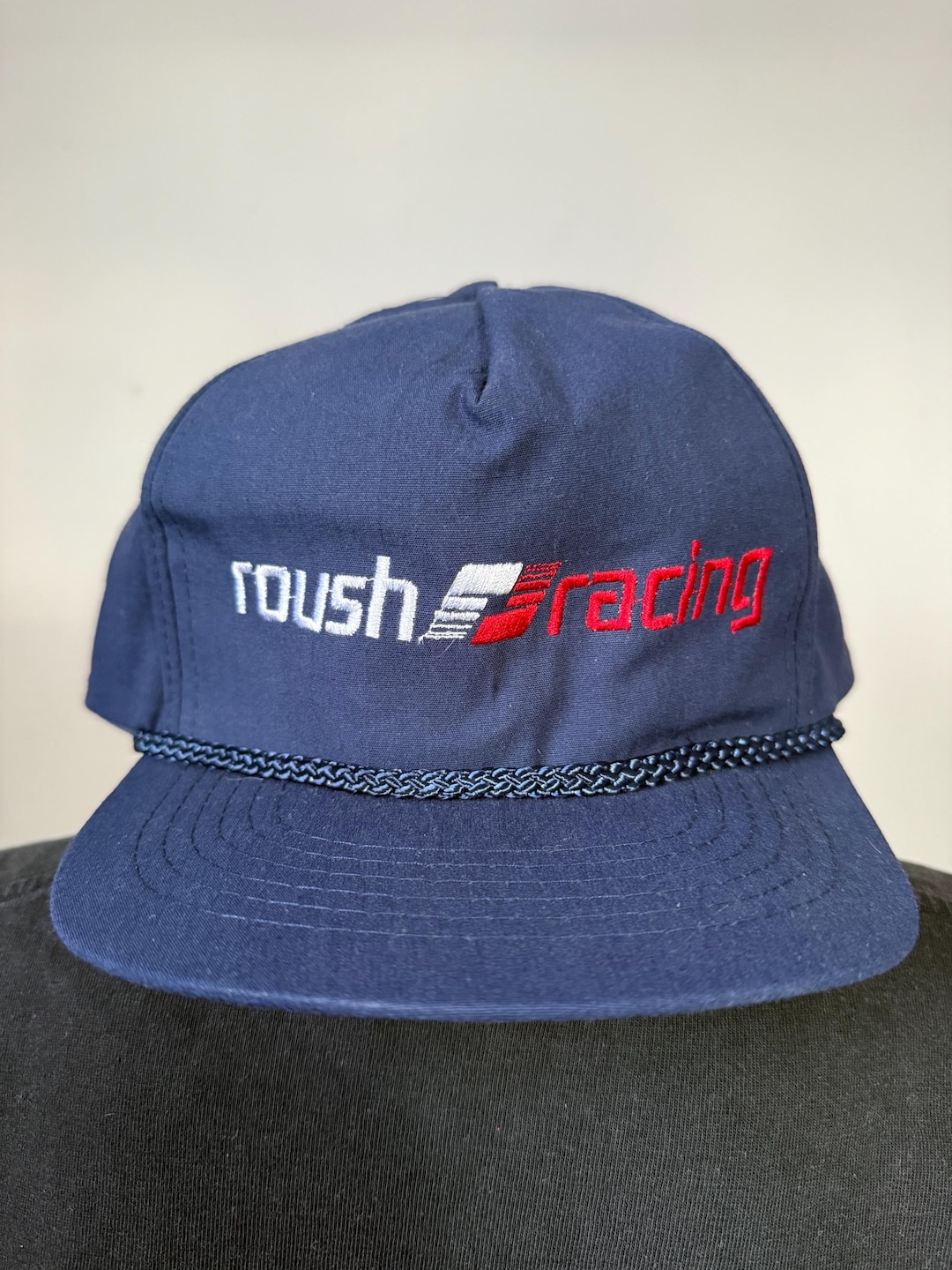 Deadstock Roush Racing Logo Snapback Hat 80s - Etsy