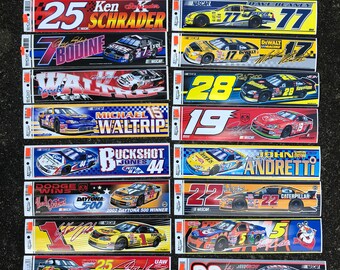 Nascar Stickers - Etsy