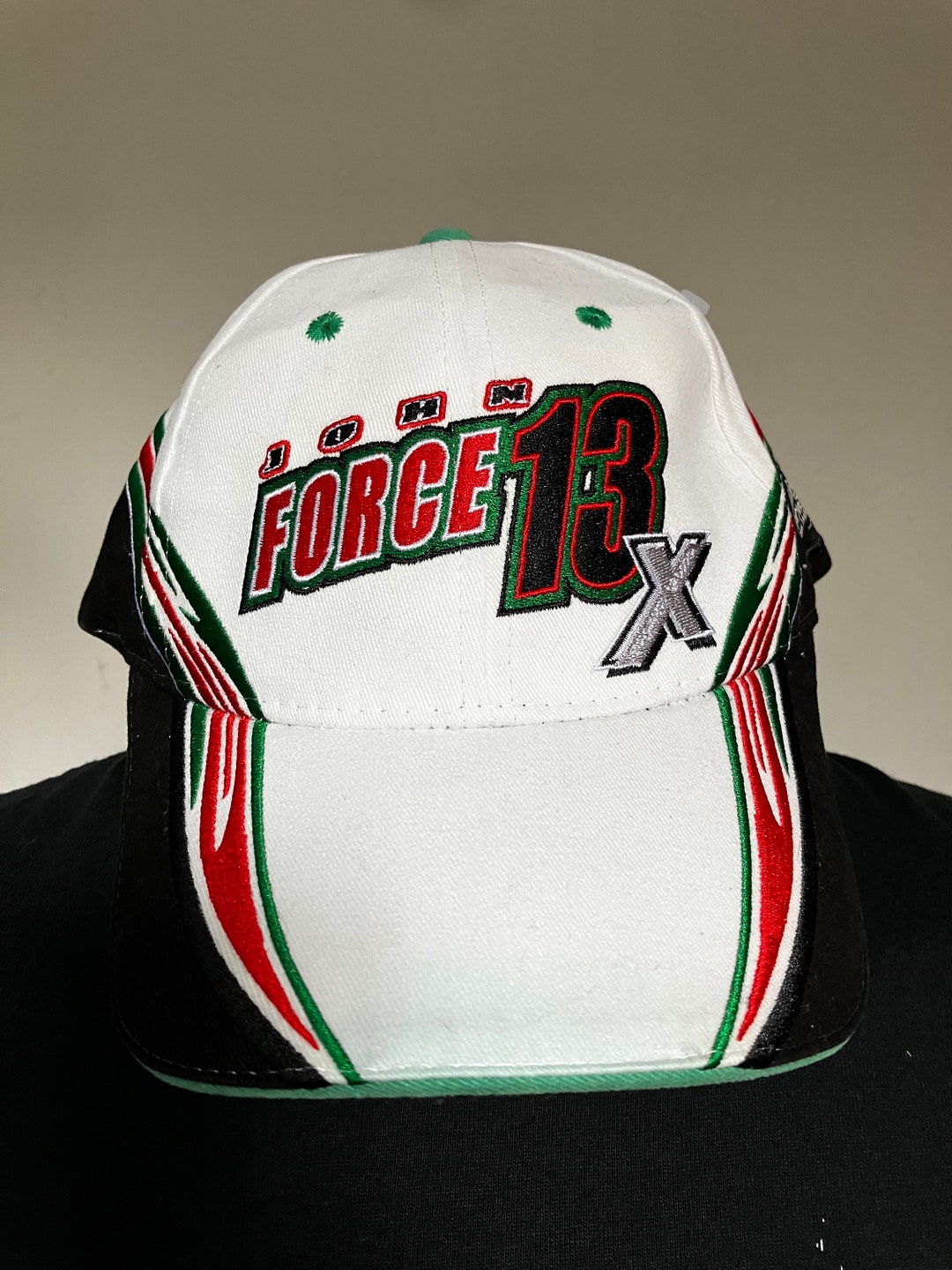 Deadstock John Force 13 Time NHRA Champion Adjustable Hat 2000s - Etsy
