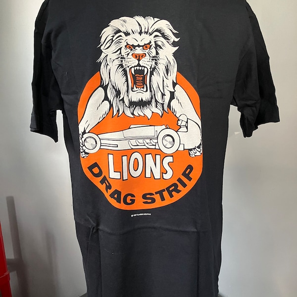 Lions Drag Strip T Shirt - Etsy