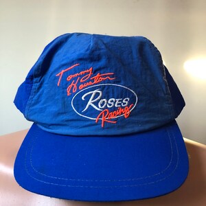 Tommy Houston Roses Racing Snapback Hat 90s - Etsy