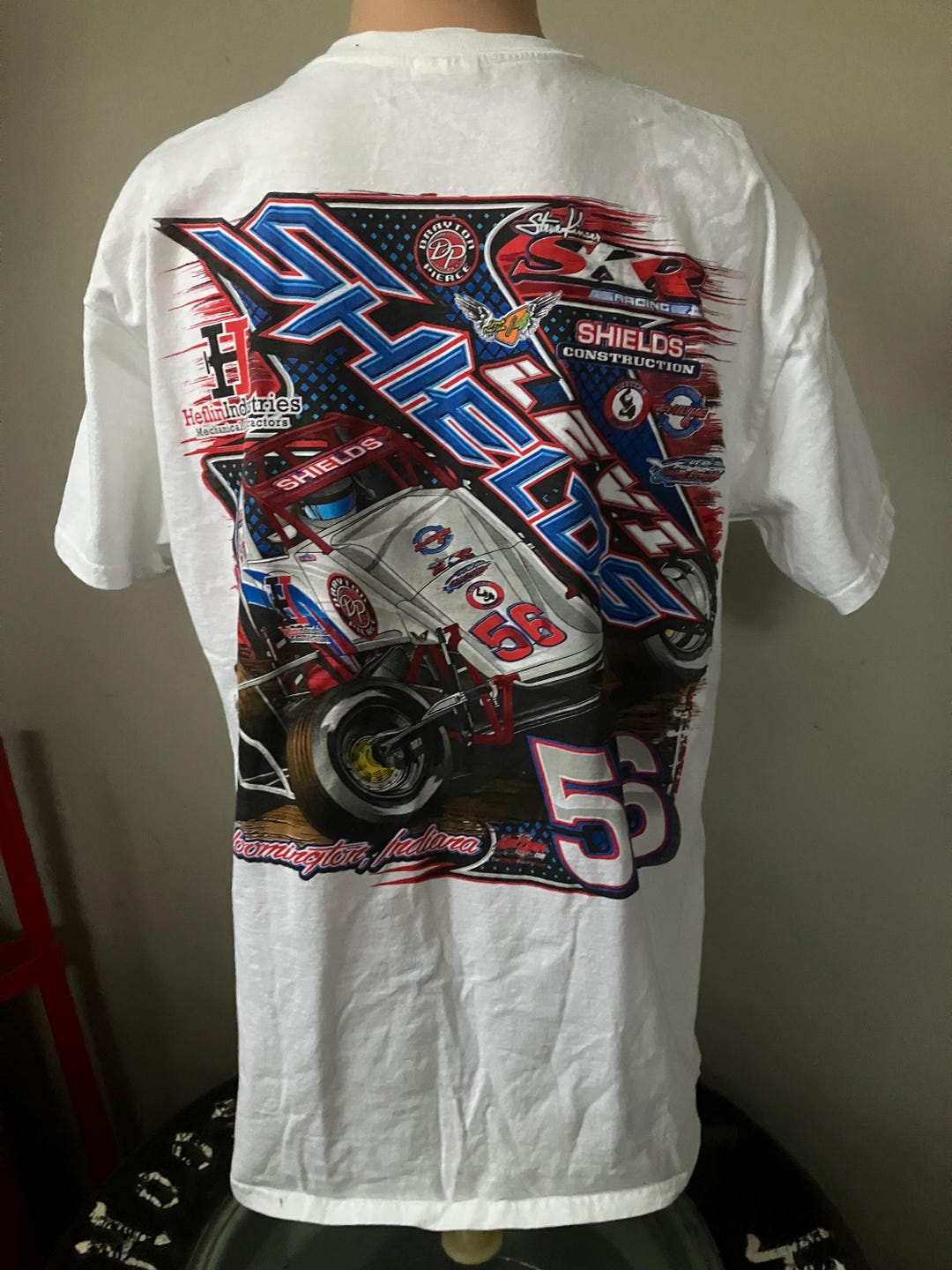 Levi Shields Steve Kinser Sprint Car T-shirt L 2000’s - Etsy