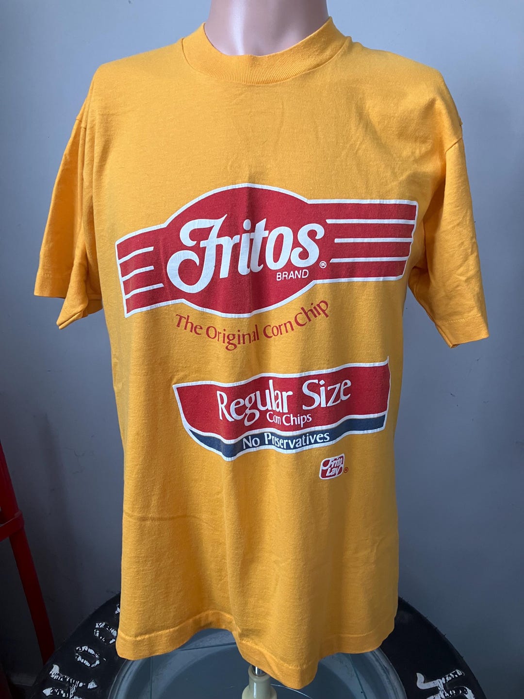 Rare 80's Fritos Corn Chips Bag Logo T-shirt L - Etsy