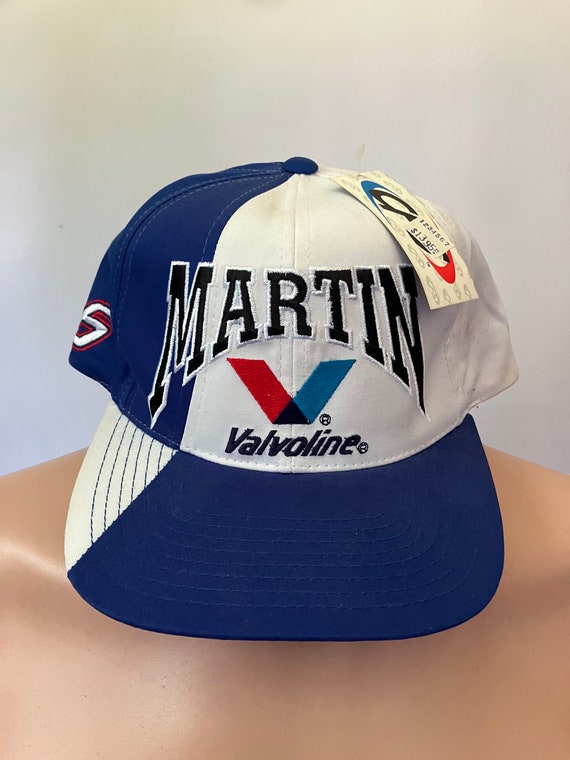 Deadstock Mark Martin Valvoline Snapback Hat 90's - Gem