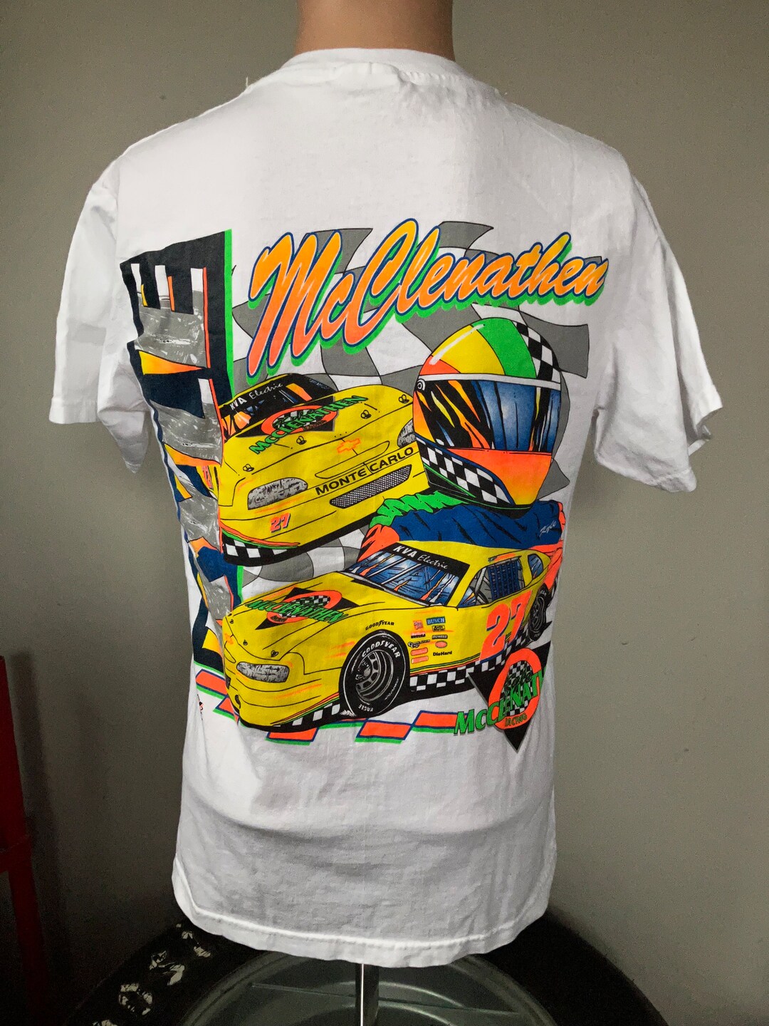 Kyle Mclenathen Chevy Late Model T-shirt S 90’s - Etsy