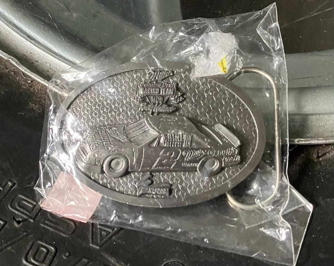 Deadstock Rusty Wallace Miller Genuine Draft Belt Buckle 90’s - Etsy