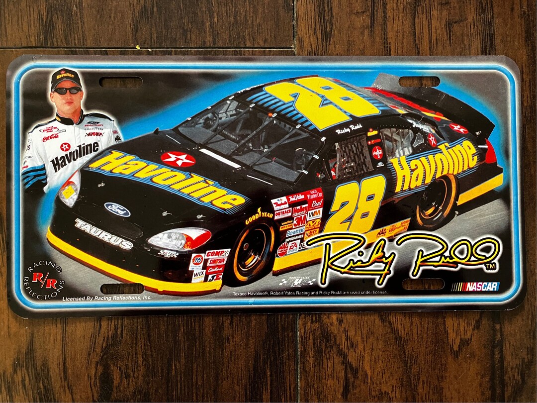 Ricky Rudd Havoline Ford License Plate 2000s - Etsy