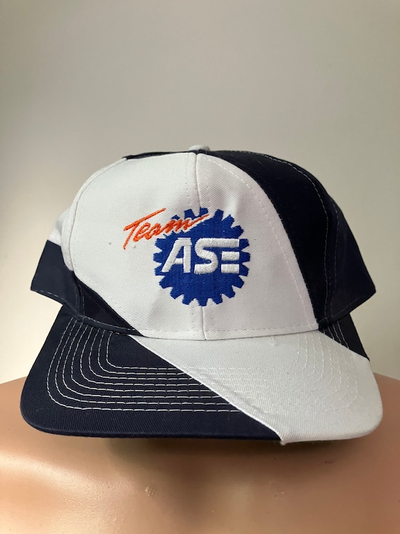 Deadstock Team ASE Logo Snapback Hat 90s Racing | Etsy