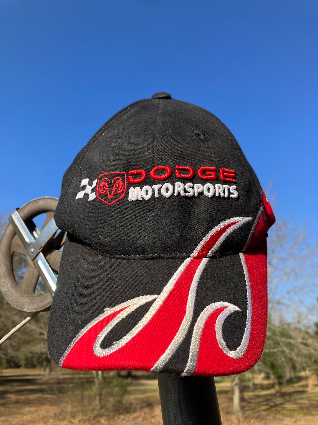 Vintage Dodge Motorsports Strapback Hat 2000s - Etsy