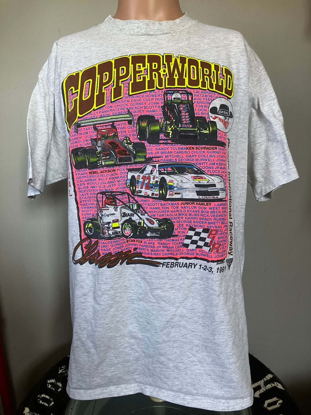 Vintage 1991 Copper World Classic T-shirt XL 90’s - Etsy