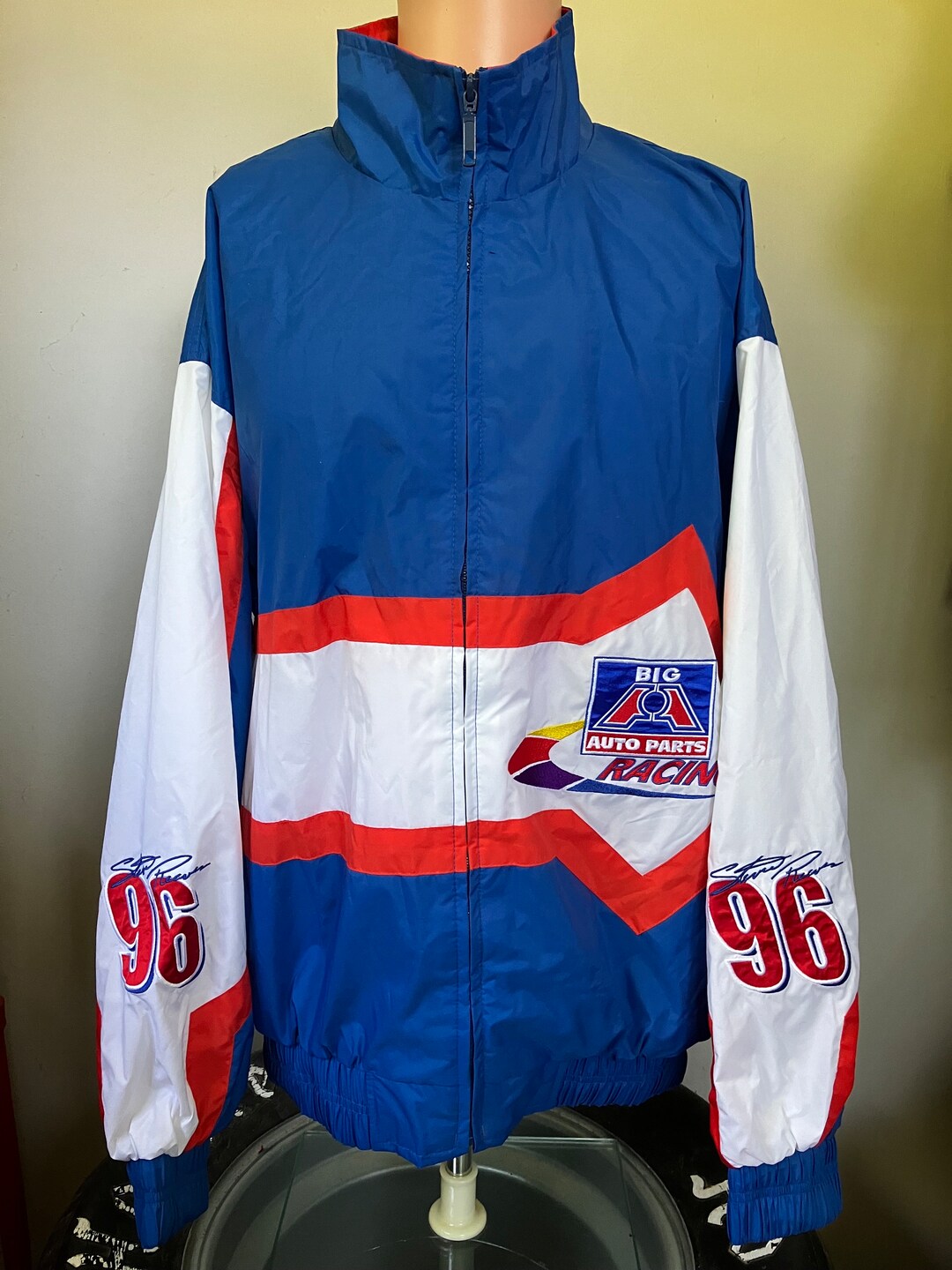 Deadstock Stevie Reeves Big A Auto Parts Windbreaker L 90’s - Etsy