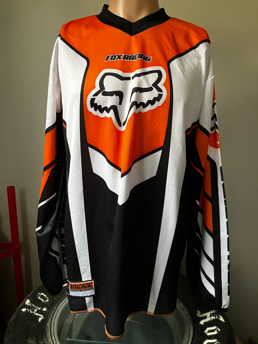 Vintage Fox Racing Motocross Jersey XL 90s - Etsy