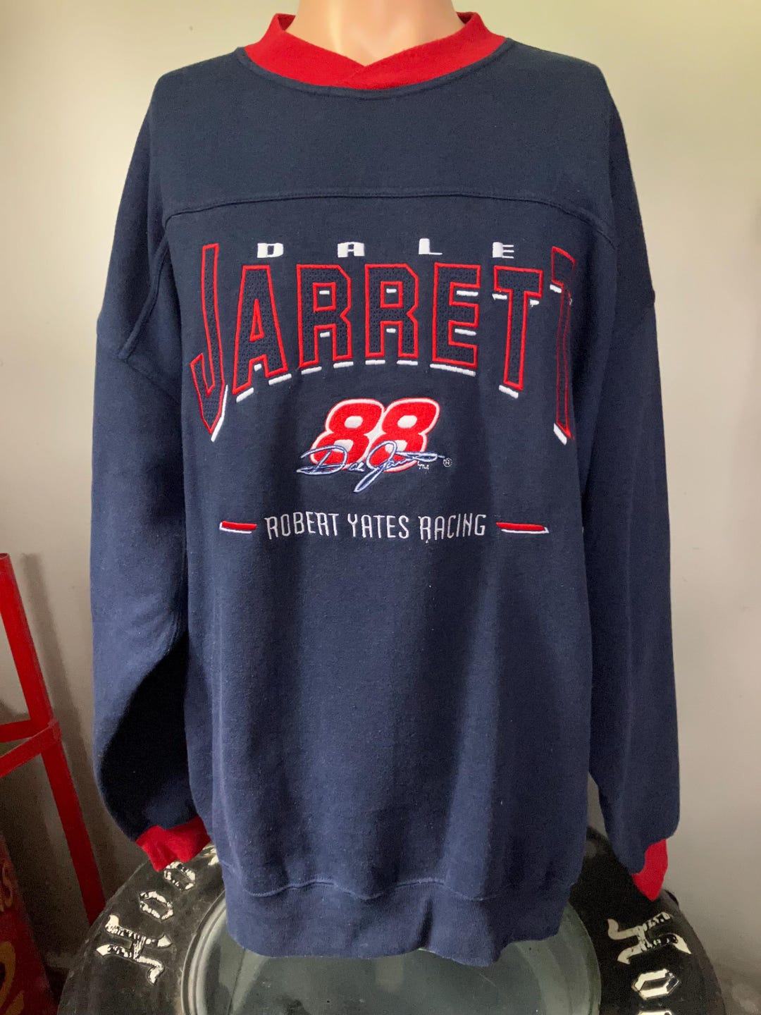 Dale Jarrett Ford Quality Care Sweatshirt XL 90’s - Etsy
