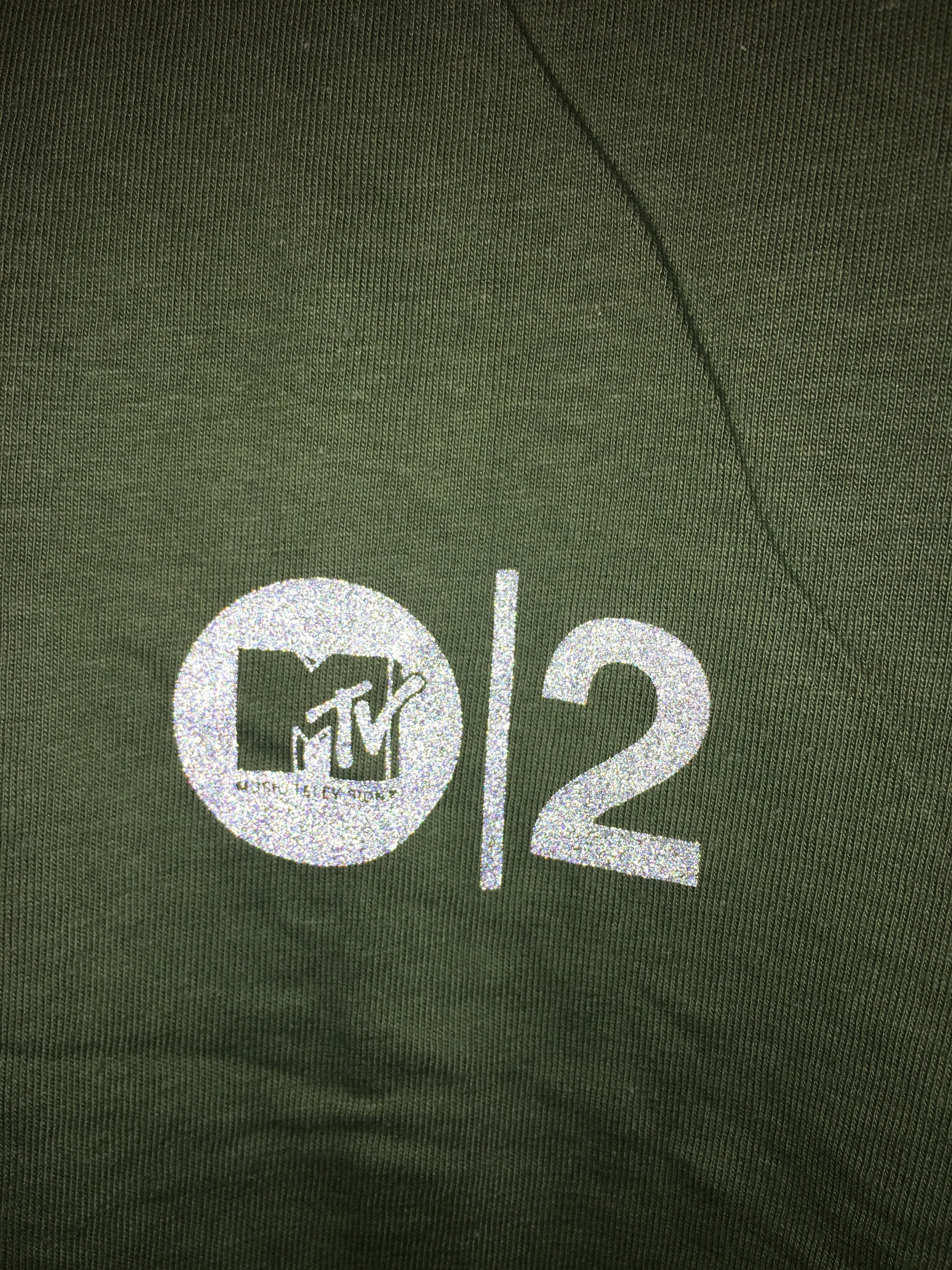 Deadstock MTV2 Reflective Logo Promo T-shirt L 90's - Etsy
