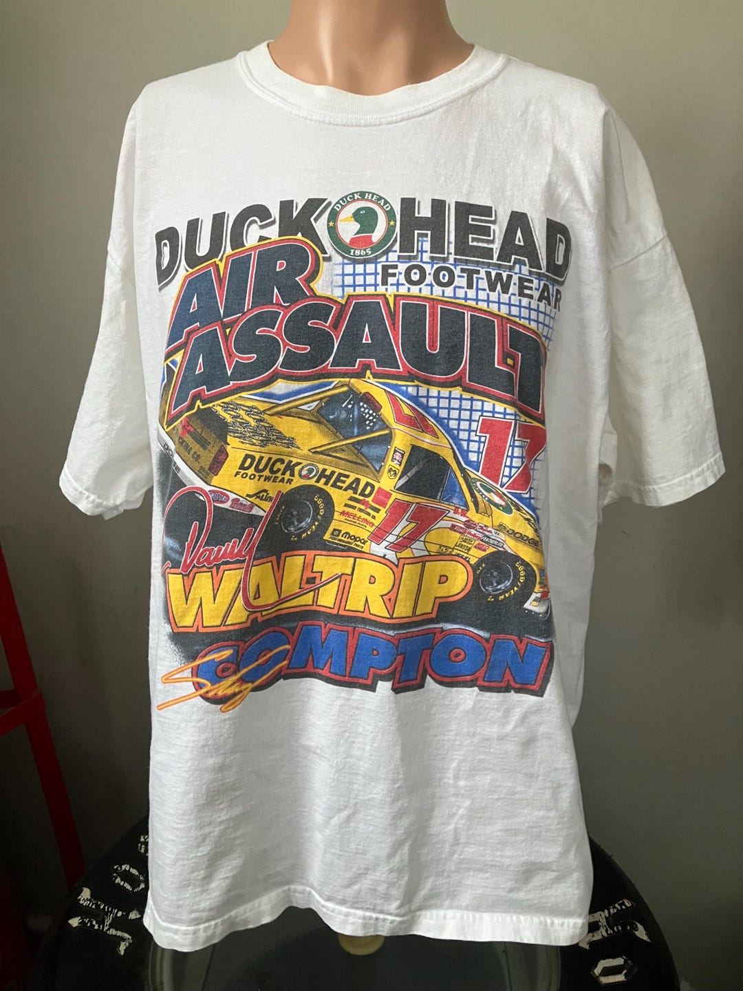 Rare Darrell Waltrip/stacy Compton Duck Head Truck T-shirt XL 2000s - Etsy