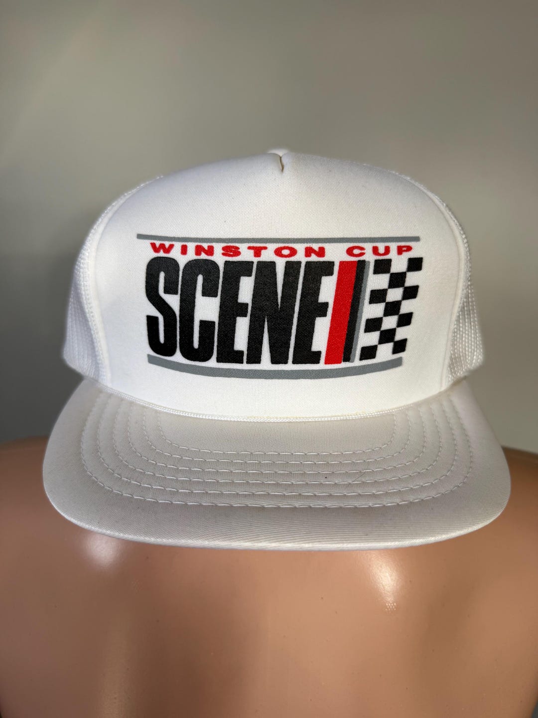 Deadstock NASCAR Winston Cup Scene Mesh Hat 80’s - Etsy