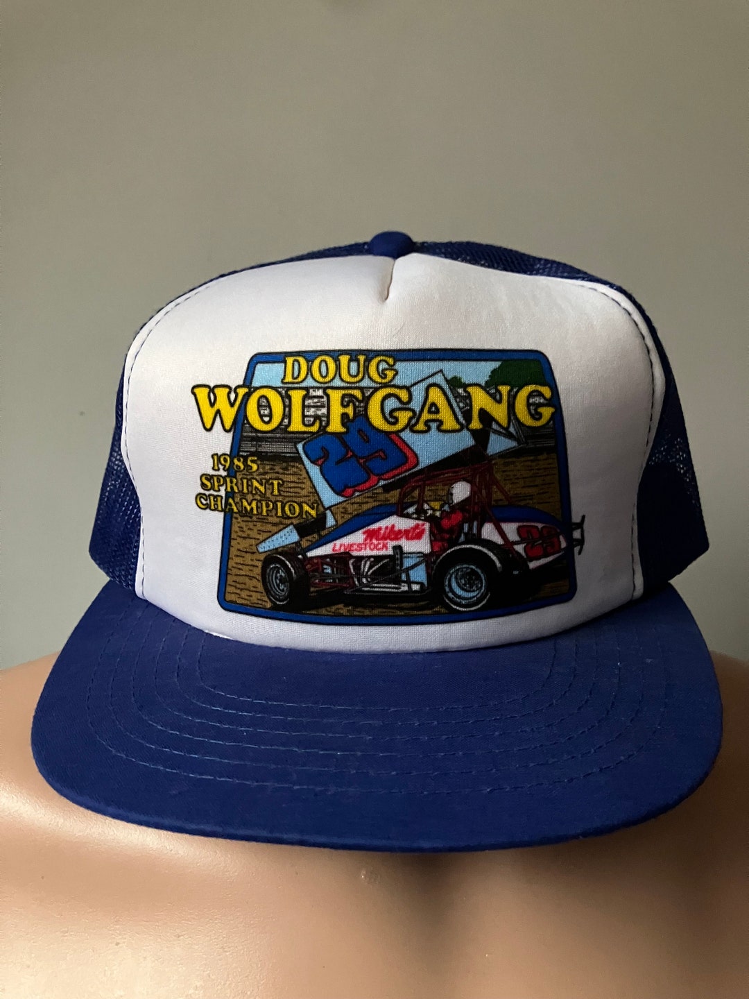 Deadstock Doug Wolfgang 1985 Sprint Champion Mesh Hat 80’s - Etsy