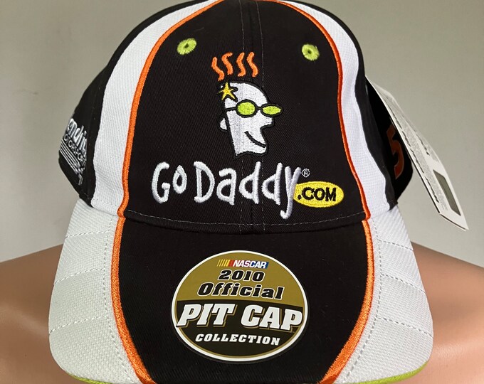 Deadstock Mark Martin Go Daddy Chevy Adjustable Hat 2000s - Etsy