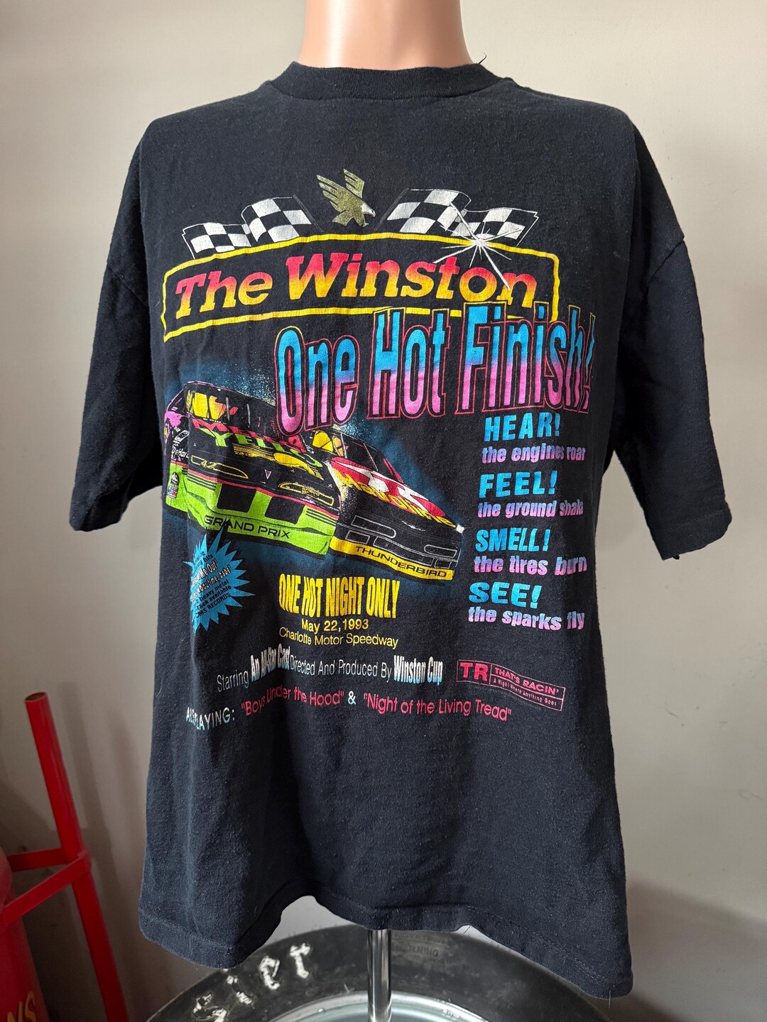 Vintage the Winston One Hot Finish T-shirt L 90’s - Etsy