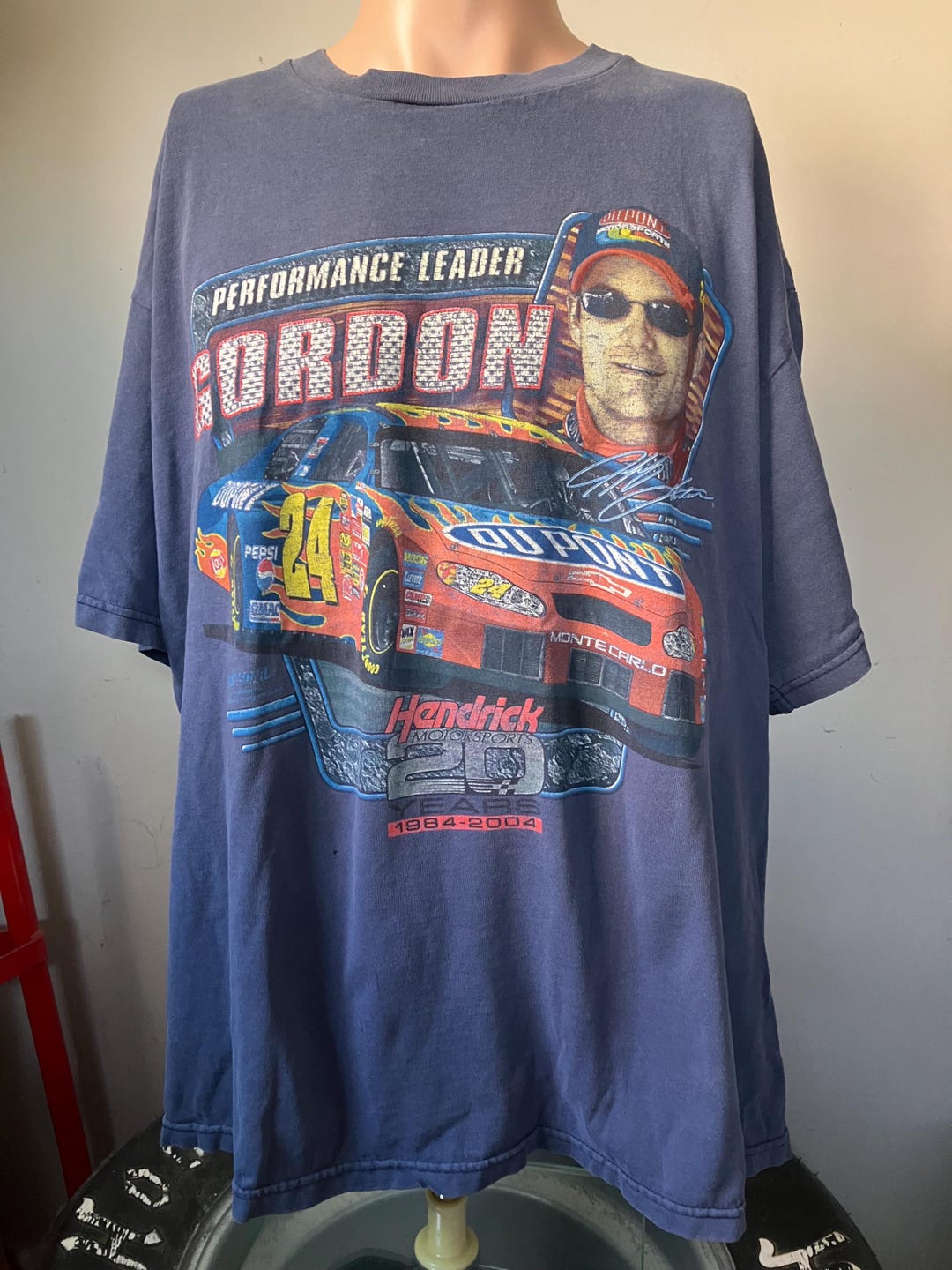 Jeff Gordon Dupont Hendrick 20 Years T-shirt XL 2000s - Etsy
