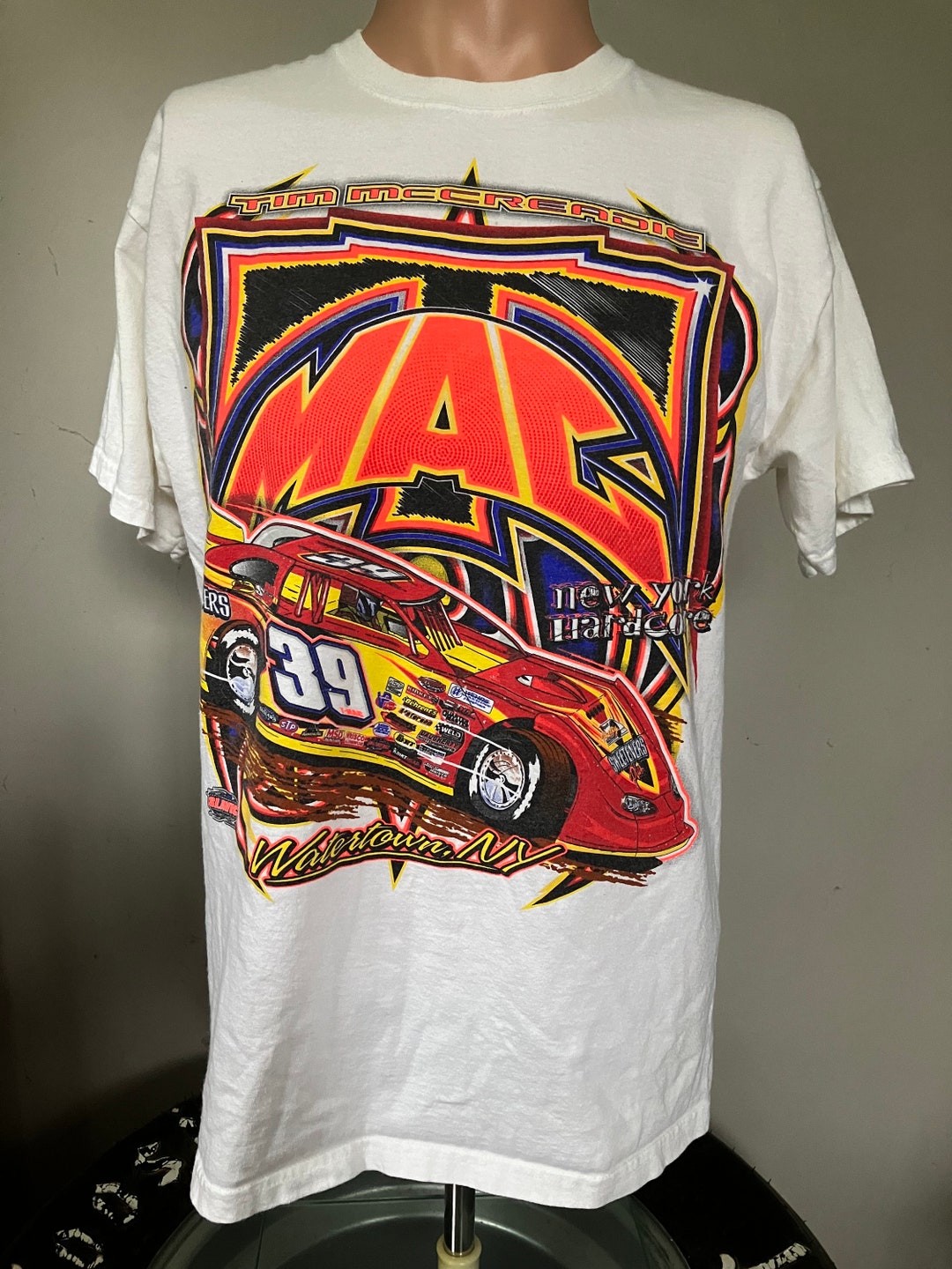 Vintage Tim Mccreadie NYHC Late Model T-shirt M 2000s - Etsy