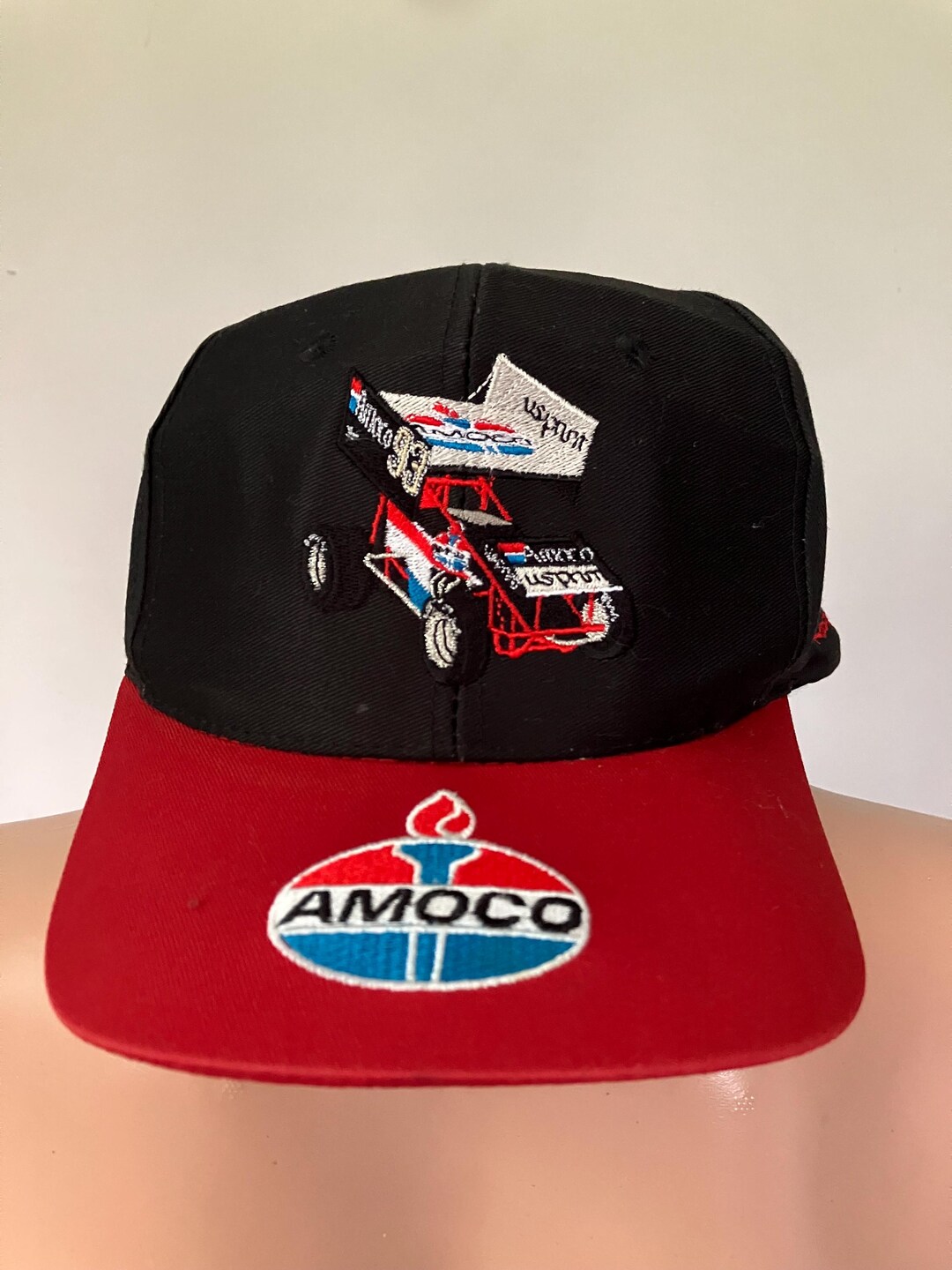 Vintage Dave Blaney Amoco Sprint Car Snapback Hat 90s - Etsy