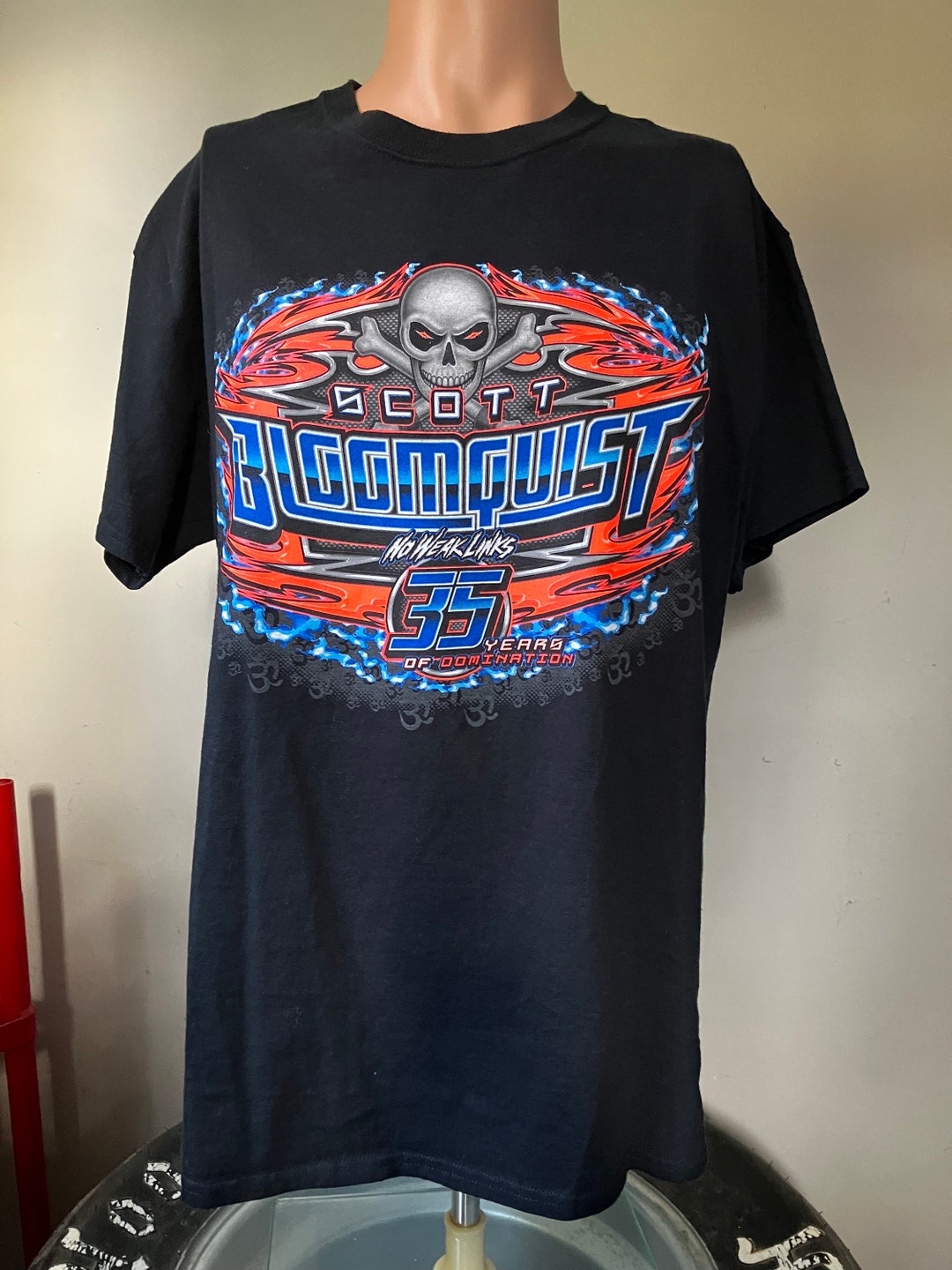 Scott Bloomquist No Weak Links 35 Years T-shirt L 2010s - Etsy