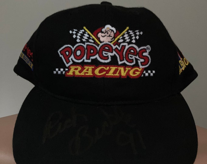 Deadstock Rich Bickle Popeyes Racing Snapback Hat 2000s - Etsy