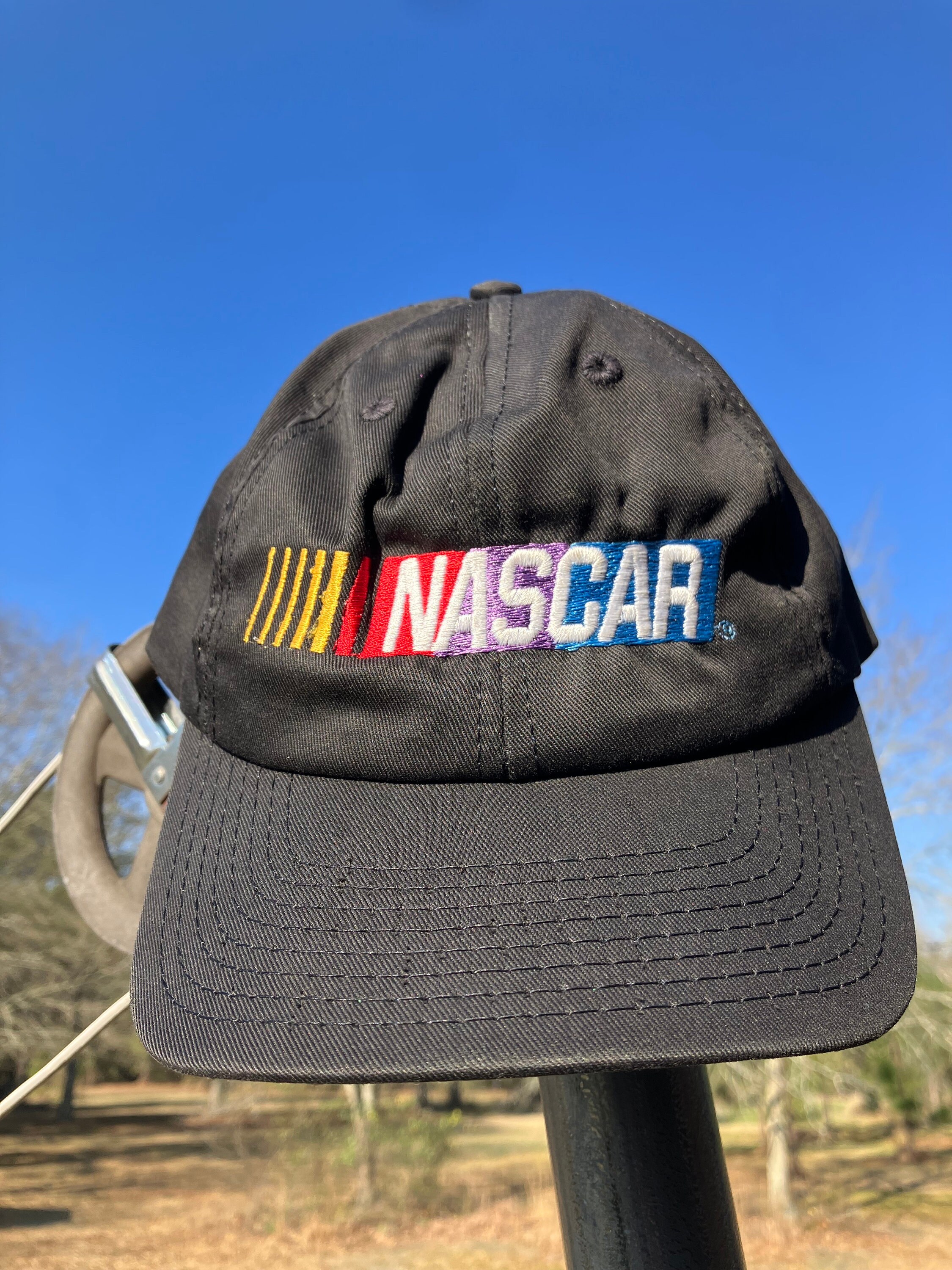 Vintage NASCAR Logo Snapback Hat 90s - Etsy