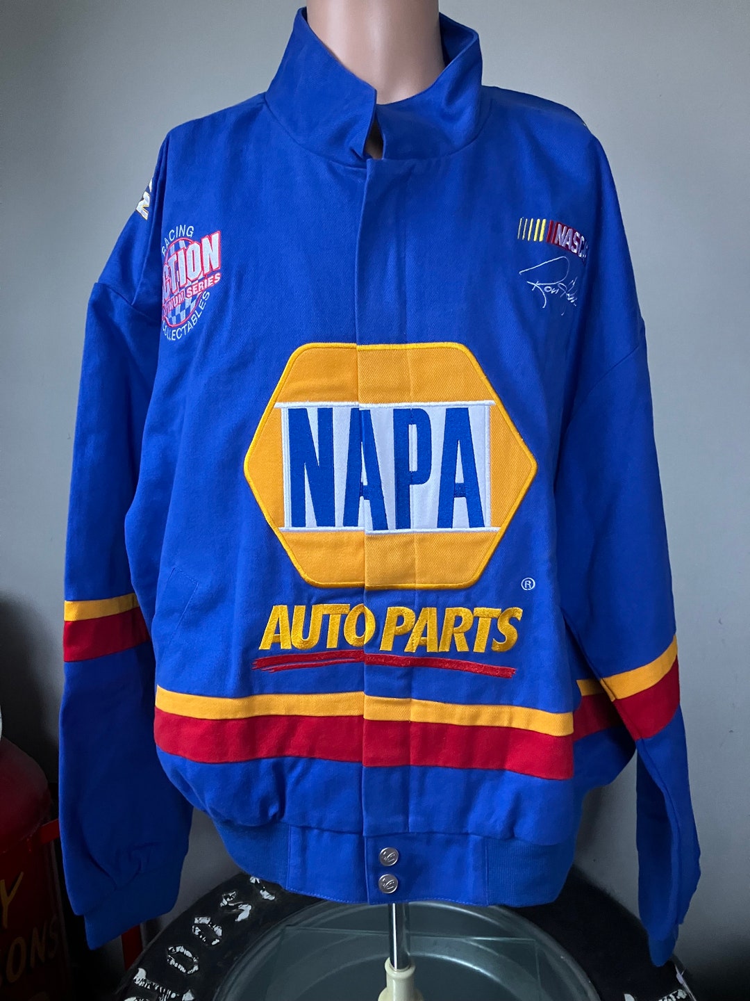 Deadstock Ron Hornaday NAPA Racing Drivers Suit Jacket XL 90’s - Etsy