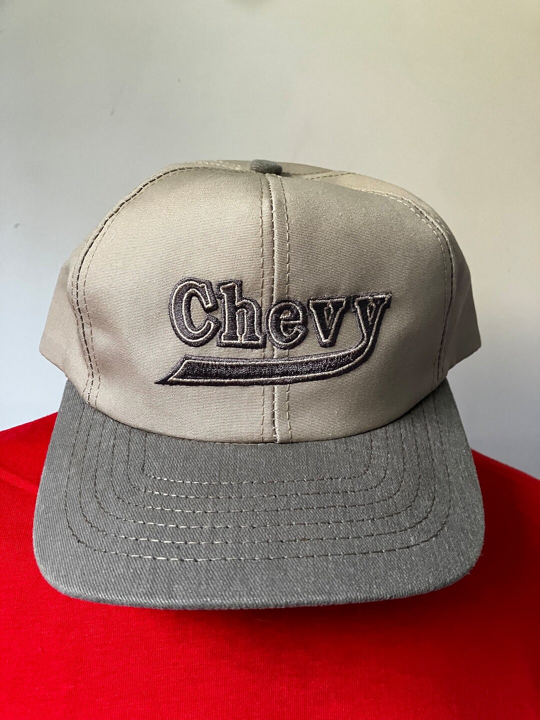 Deadstock Chevy Old School Script Snapback Hat 90s - Etsy