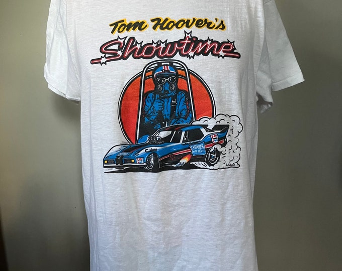 Rare Tom Hoover Showtime Funny Car T-shirt L 80’s - Etsy