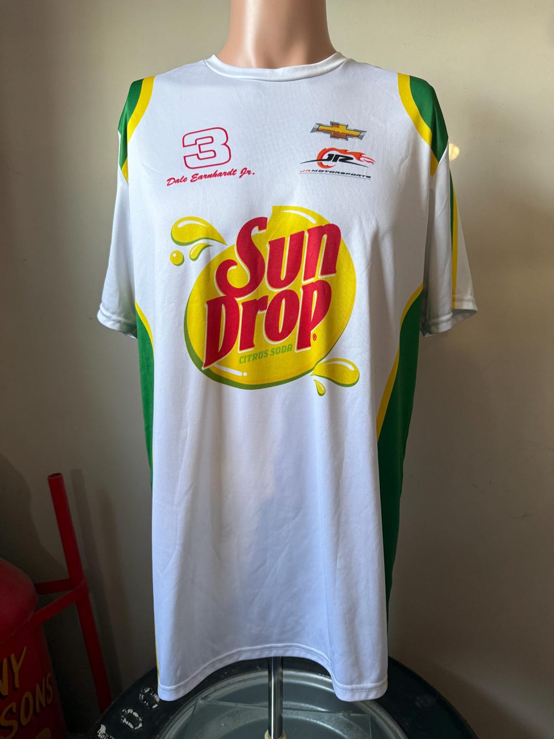 Dale Earnhardt Jr. Sun Drop Late Model Tech T-shirt L - Etsy