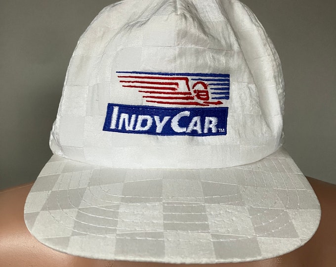 Deadstock Indycar Logo Snapback Hat 90’s - Etsy