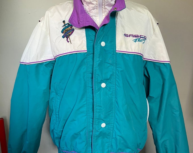 Rare Sabco Racing Team Jacket L 90’s - Etsy