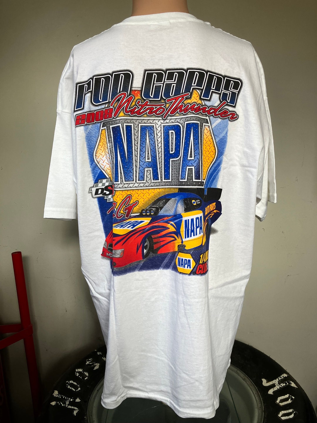 Deadstock Ron Capps Napa Racing T-shirt XL 2000s - Etsy