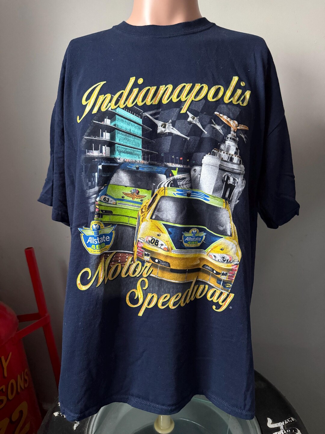 Deadstock Indianapolis Motor Speedway 2008 Allstate 400 Past Winners T ...