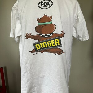 Fox Sports NASCAR Digger Gopher Cam T-shirt L 2000s - Etsy