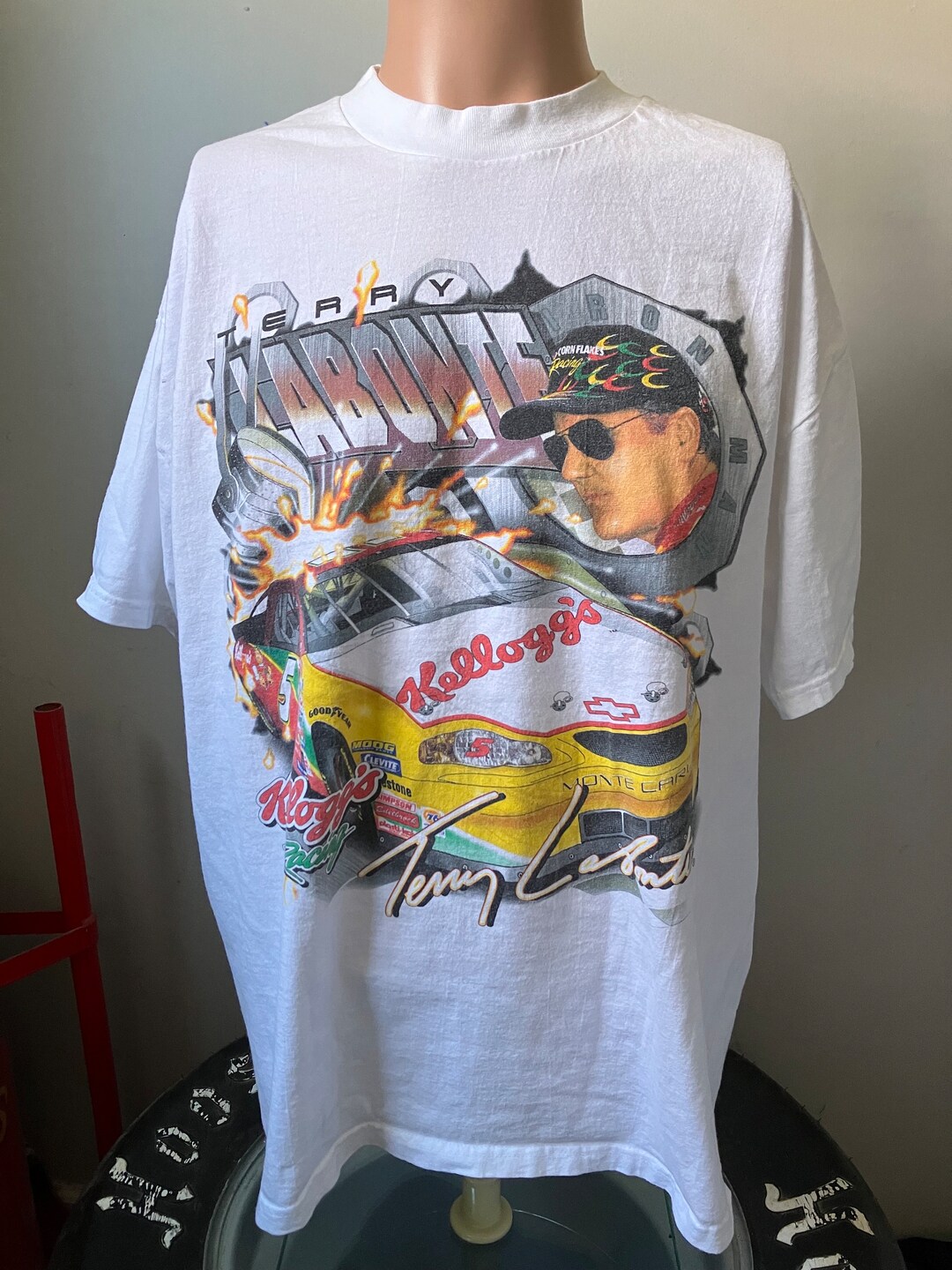 Terry Labonte Iron Man T-shirt L 2000 - Etsy