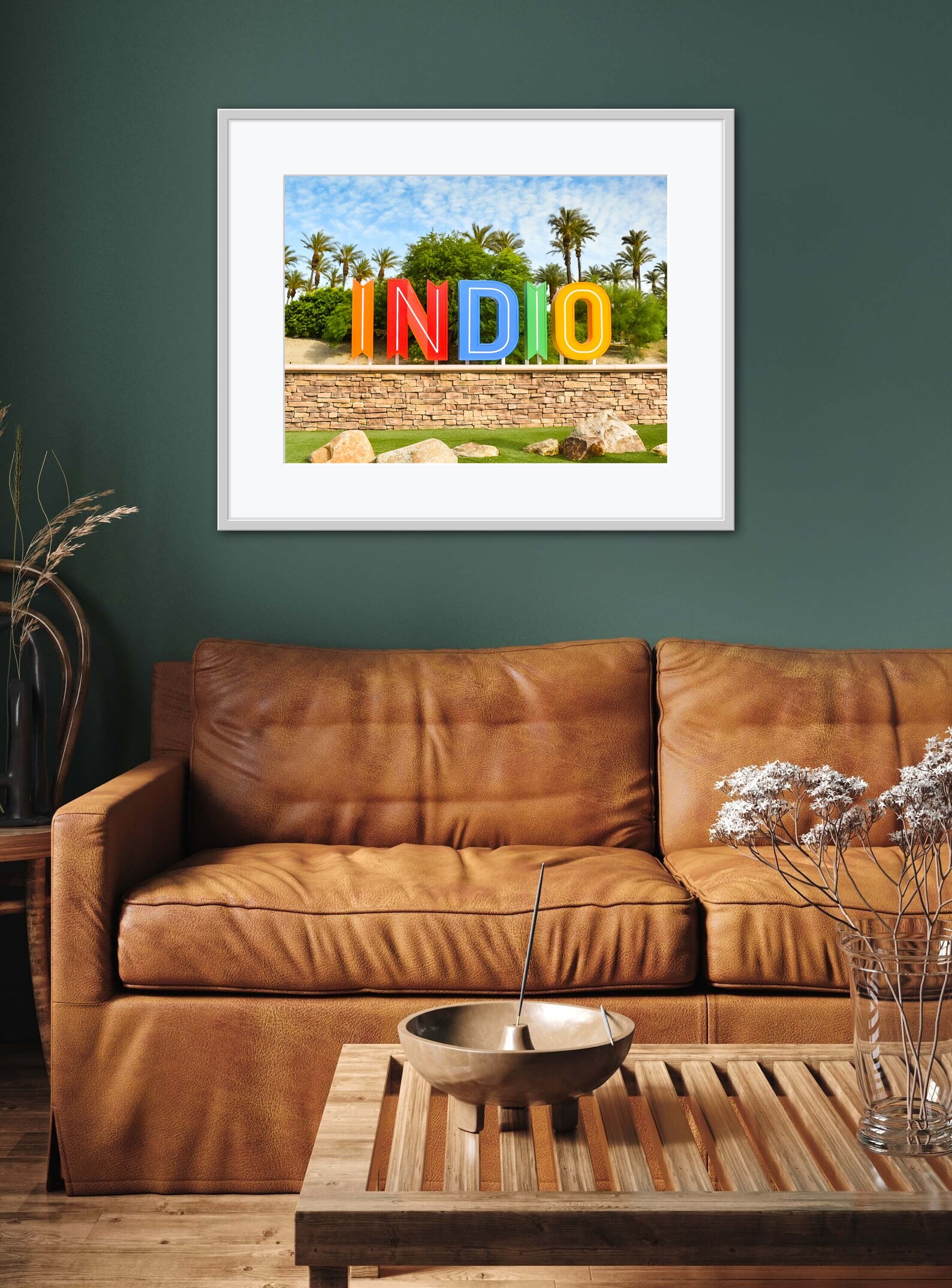 Indio Sign Color Photograph, Digital Download, Wall Art, Home Gallery ...