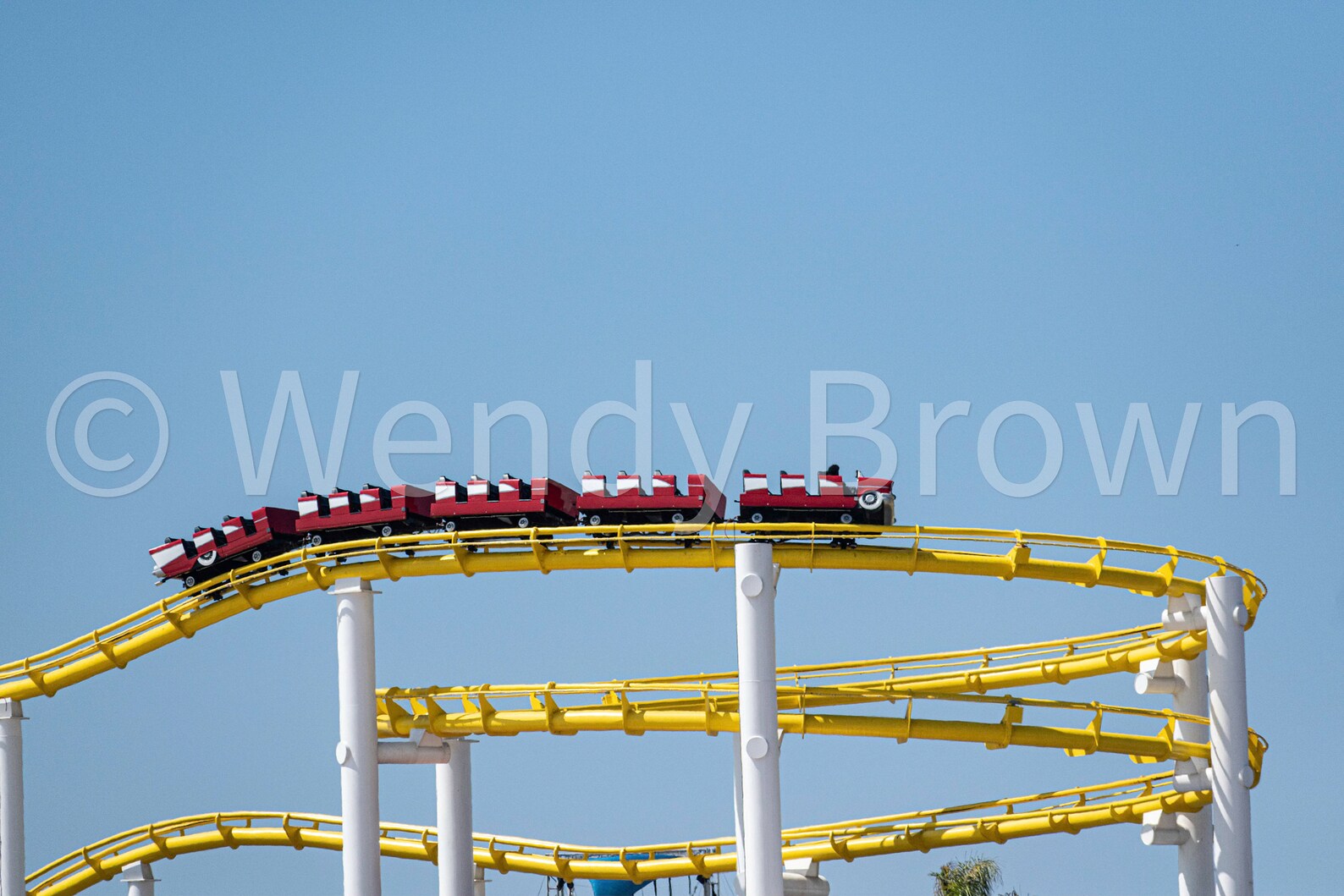 Printable Roller Coaster Color Photograph Digital Download - Etsy