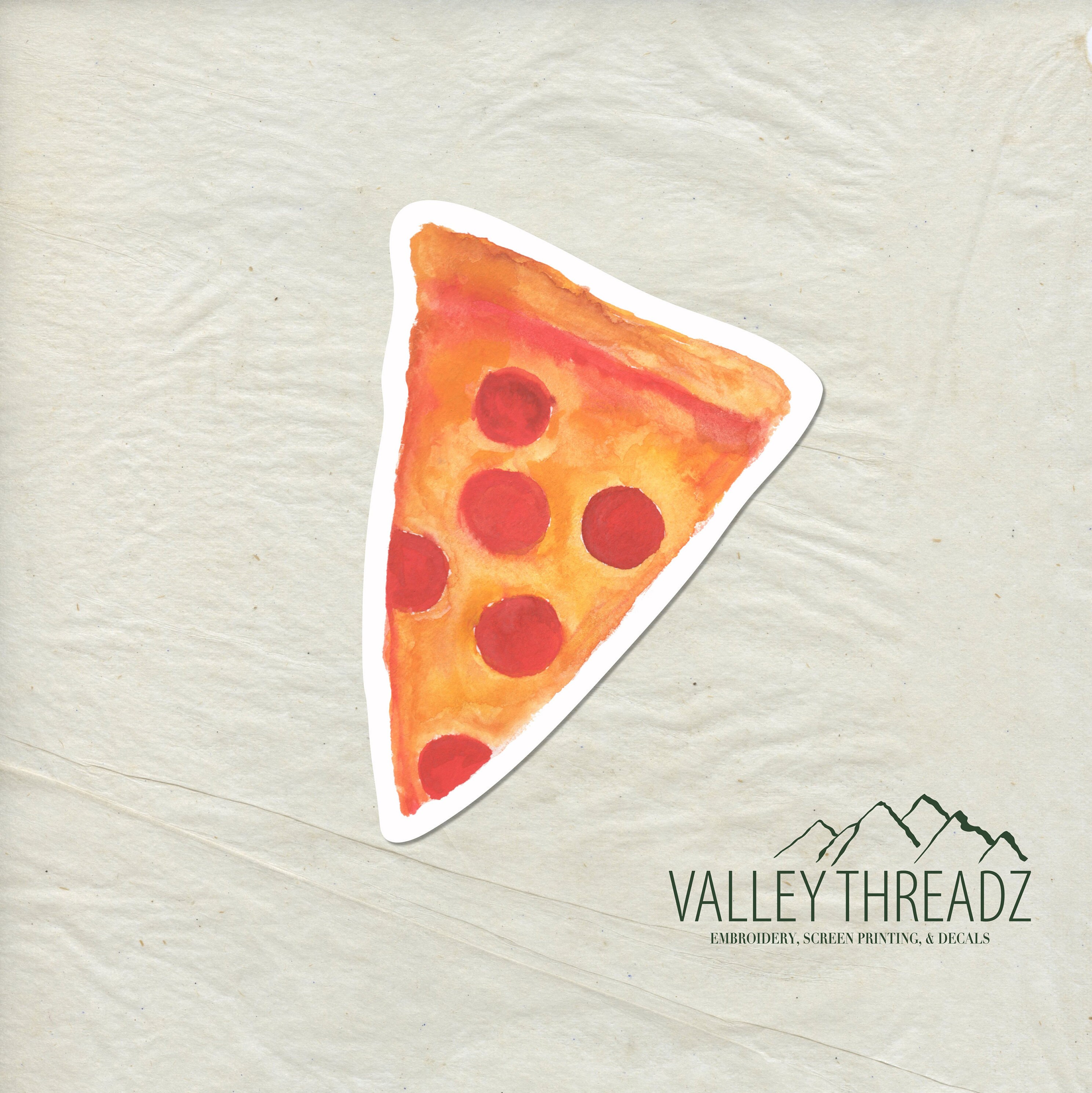 Pizza Decal - Pizza Vinyl Decal - Pizza Sticker - Car Window Decal ...