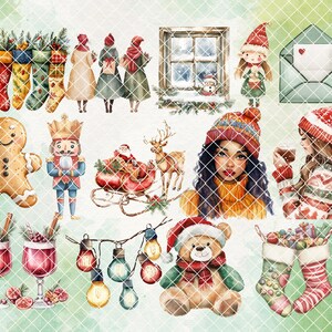 Christmas Clipart Bundle | PNG Digital Download, North Pole, Christmas ...