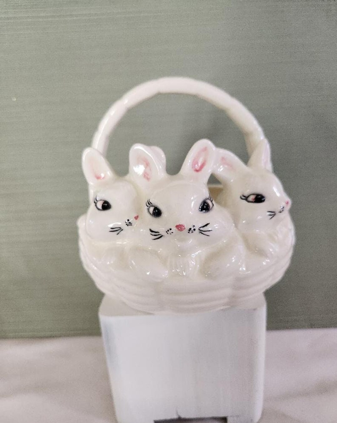Bunny Trio Basket - Etsy