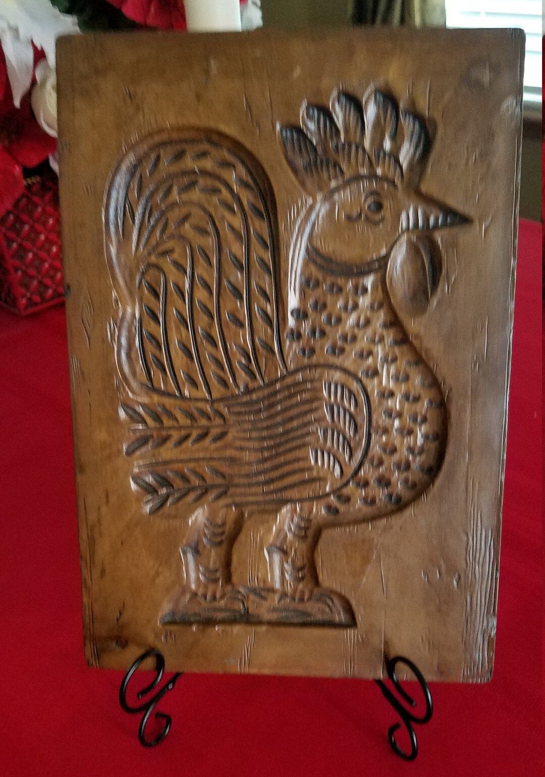 Fool the Eye Ceramic Chicken Plaque - Etsy