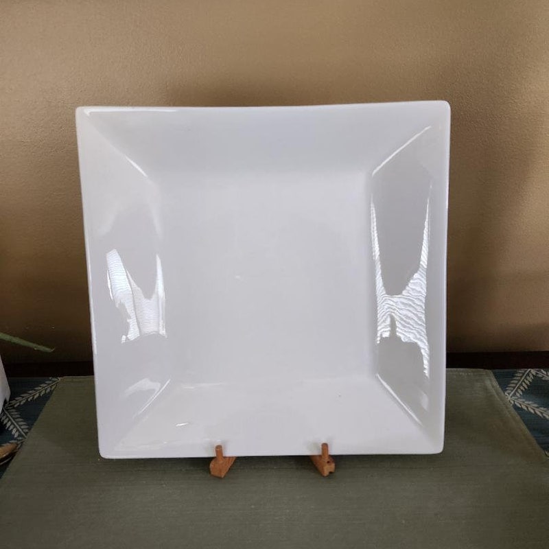 Large Square Plate - Etsy