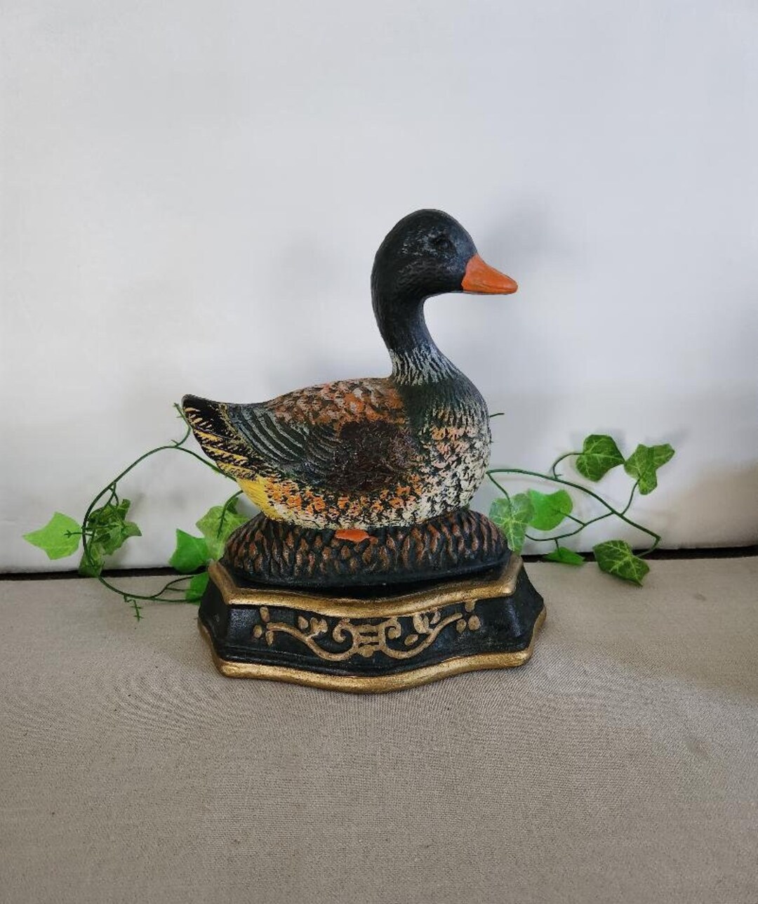 Whistling Duck Door Stop or Tabletop Decor - Etsy