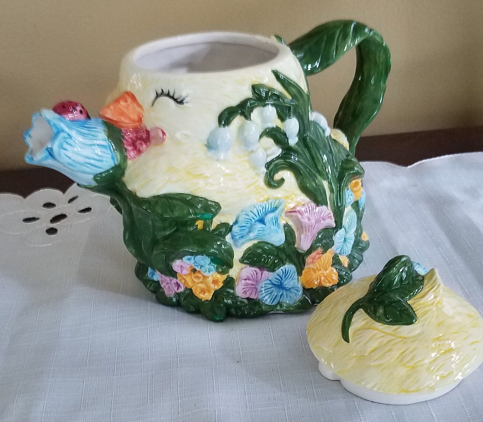 Think Peep Peep. Miss Peeps Tea Pitcher - Etsy