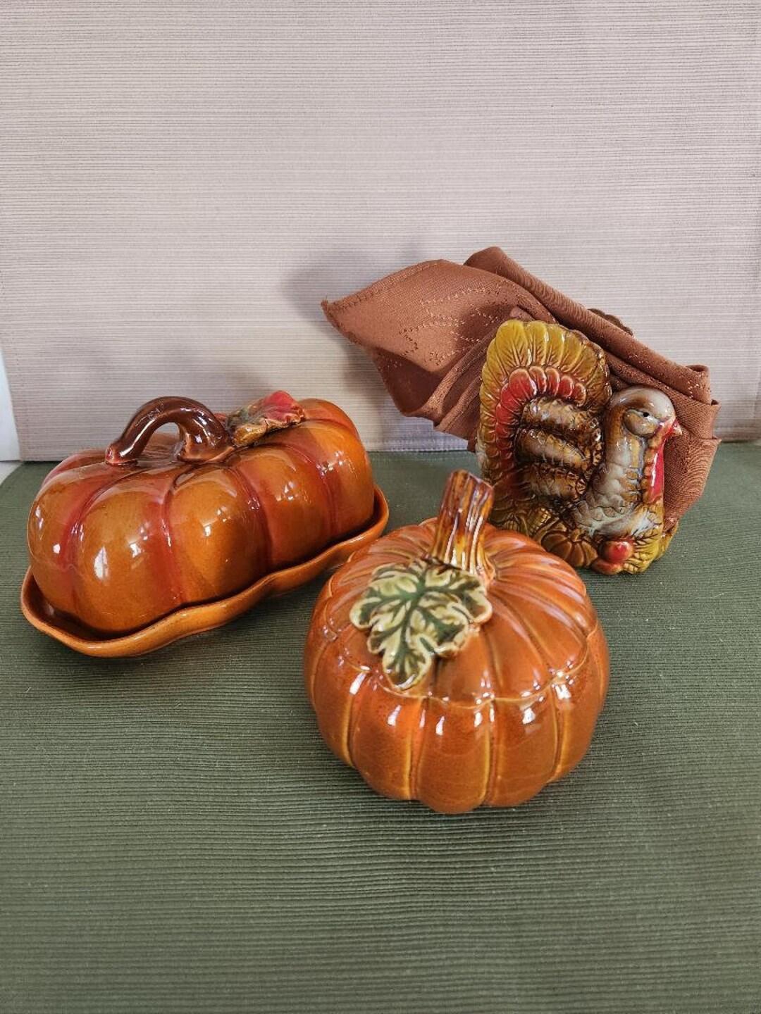 Pumpkin and Harvest Table Decor - Etsy